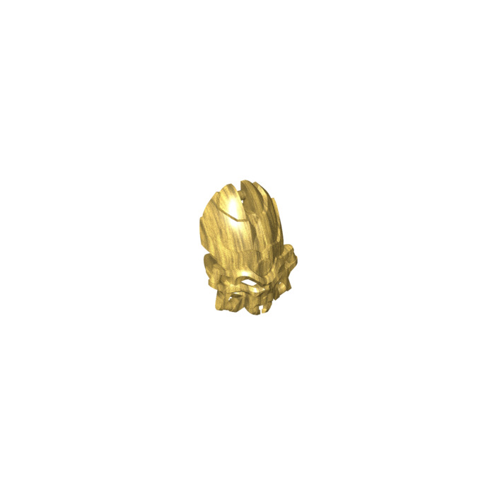 LEGO Pearl Gold Bionicle Skull Spider Mask (20251) | Brick Owl