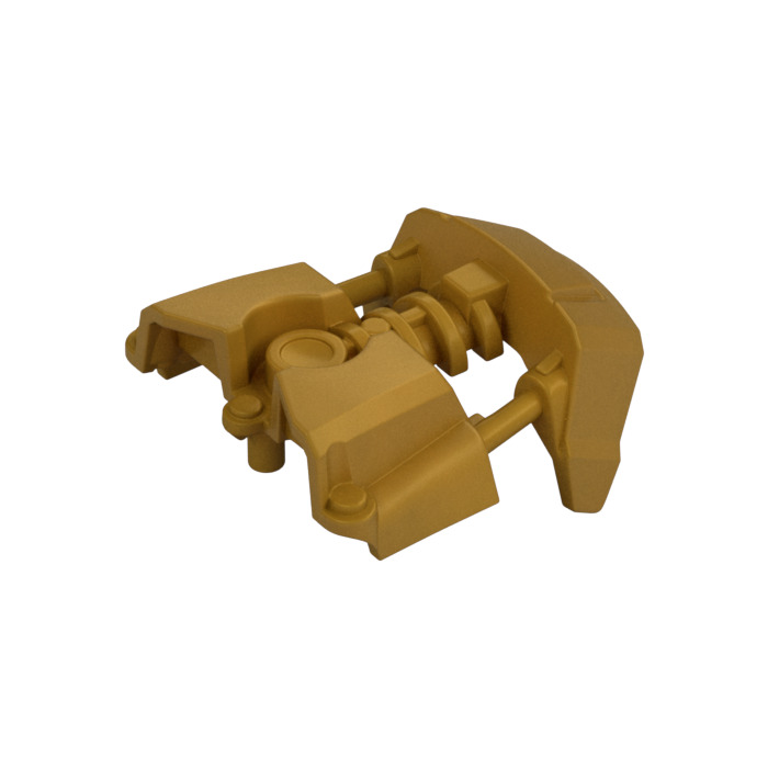 LEGO Pearl Gold Bionicle Toa Okoto Armor Cover (19087) | Brick Owl