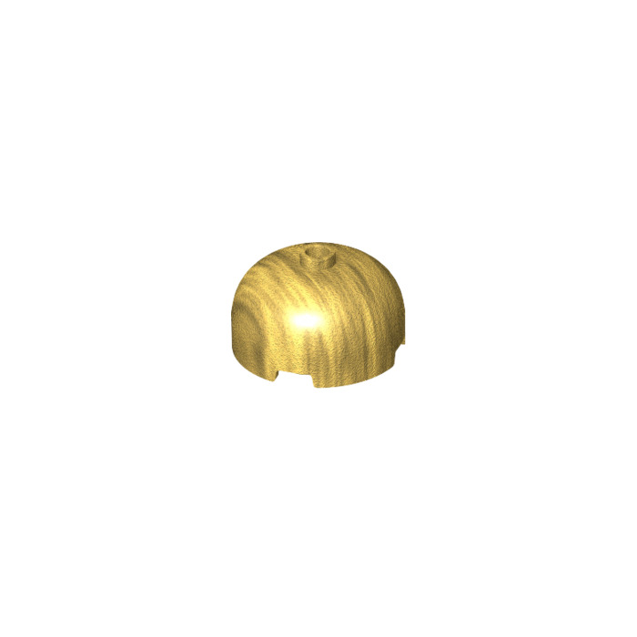 LEGO Pearl Gold Brick 3 x 3 Round Dome (49308) | Brick Owl - LEGO ...
