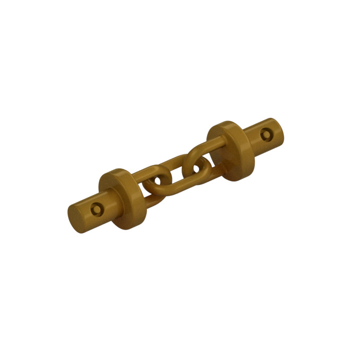 LEGO Pearl Gold Chain with Bars (6981) | Brick Owl