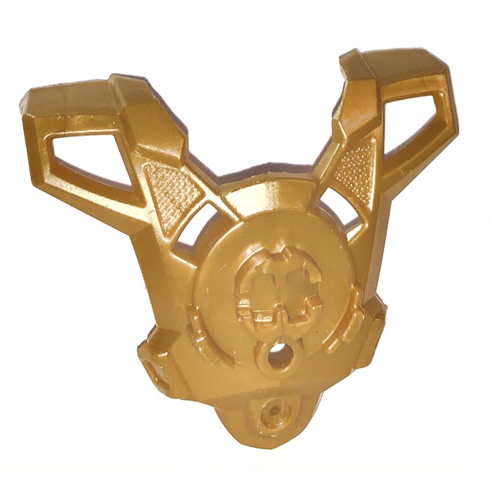 LEGO Pearl Gold Chest Armor with Trapezoid Shoulders (92201 / 96700 ...