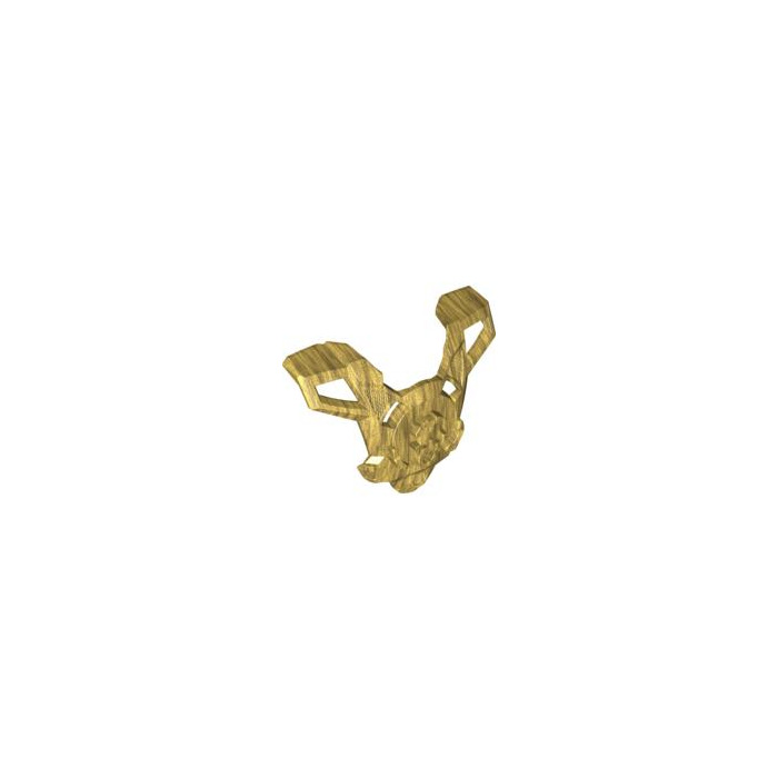 LEGO Pearl Gold Chest Armor with Trapezoid Shoulders (92201 / 96700 ...