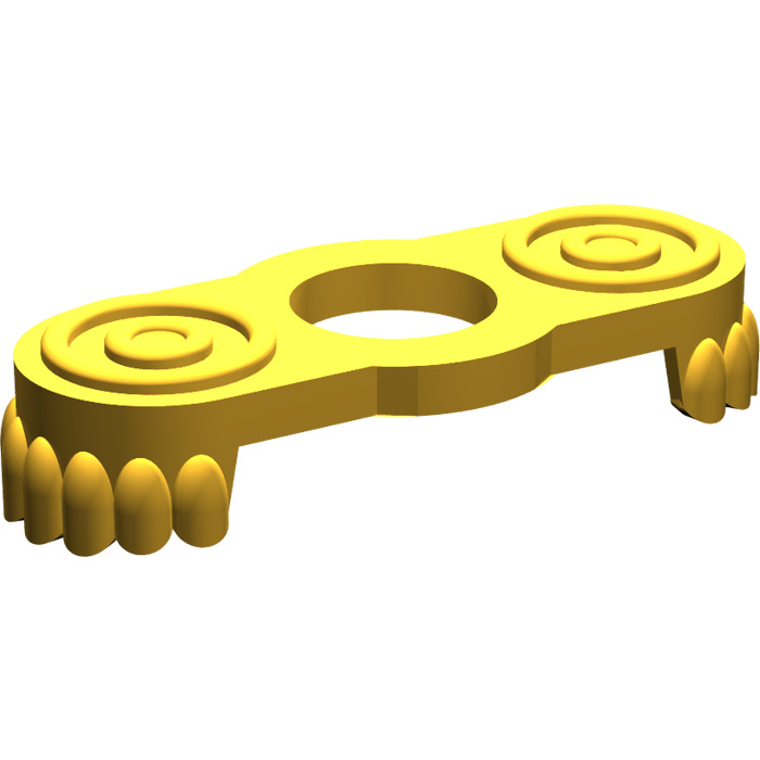 LEGO Pearl Gold Epaulettes (2526) | Brick Owl - LEGO Marketplace