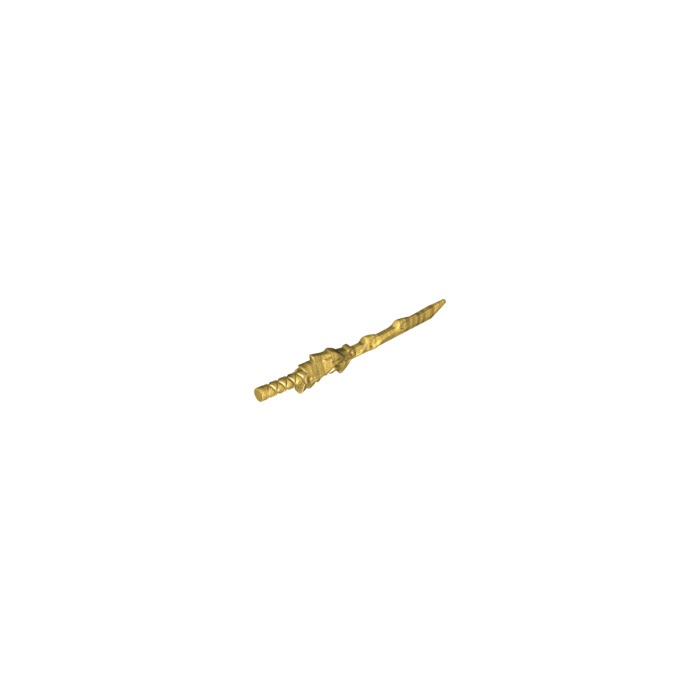 LEGO Pearl Gold Katana with Dragon Head (93055) | Brick Owl - LEGO ...