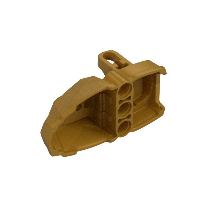 LEGO Pearl Gold Large Figure Foot with Ball Socket (90661) | Brick Owl ...