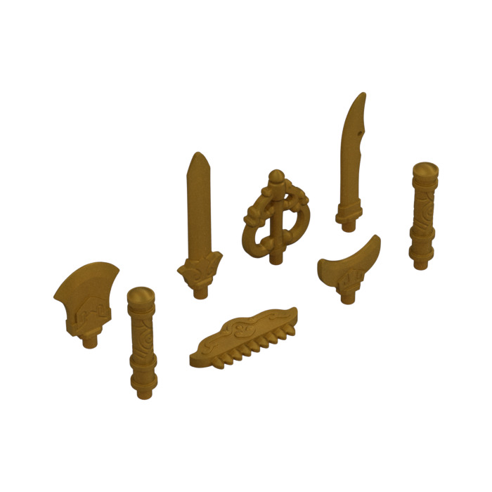 LEGO Monkie Kid Weapon Pack with Swords and Accessories (2665) | Brick Owl