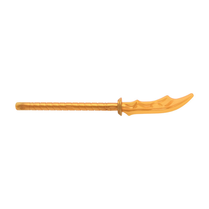 LEGO Naginata with Transparent Orange Blade (41159) | Brick Owl