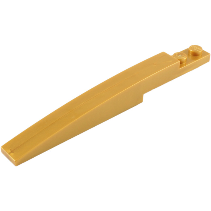 LEGO Slope 1 x 8 Curved with Plate 1 x 2 (13731 / 85970) | Brick Owl ...