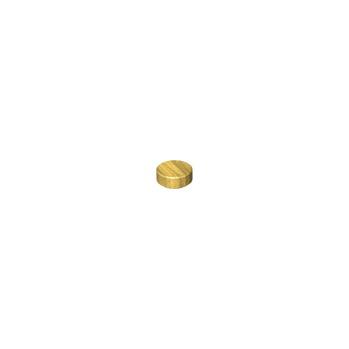 LEGO Pearl Gold Tile 1 x 1 Round (35381 / 98138) | Brick Owl - LEGO ...