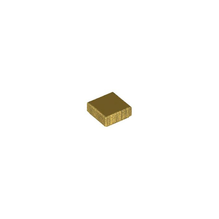 LEGO Pearl Gold Tile 1 x 1 with Gold Square with Groove (3070 / 114904 ...
