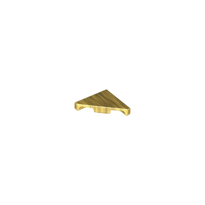 LEGO Pearl Gold Tile 2 x 2 Triangular (35787 / 118551) | Brick Owl