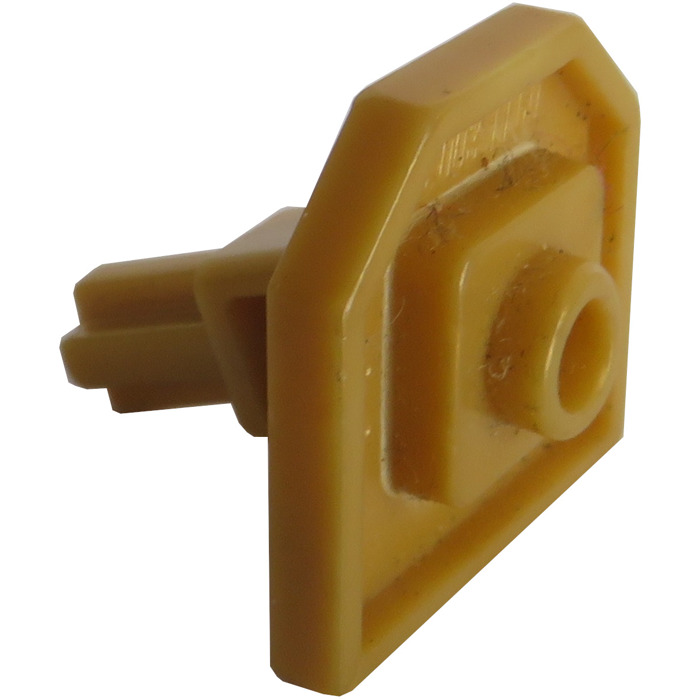 LEGO Pearl Light Gold Large Shield Holder with Axle and Stud (47474 ...