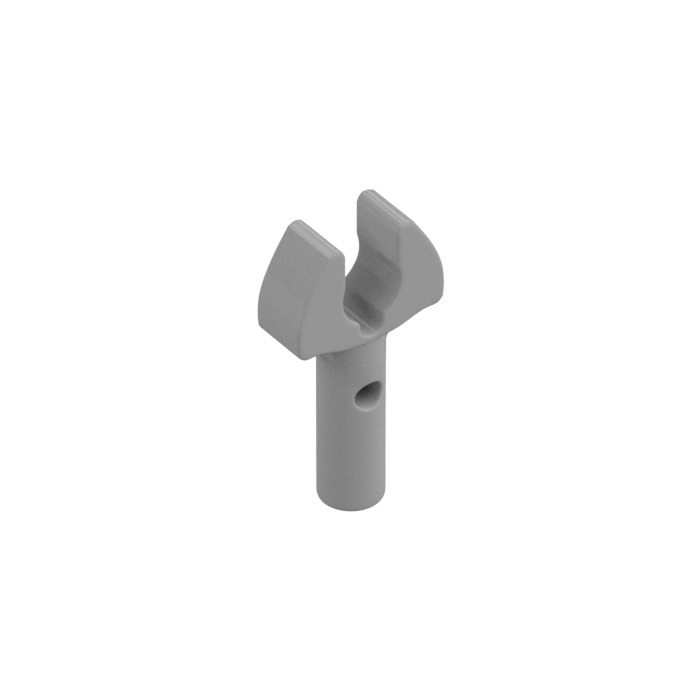LEGO Pearl Light Gray Bar 1 with Clip (3484 / 41005) | Brick Owl