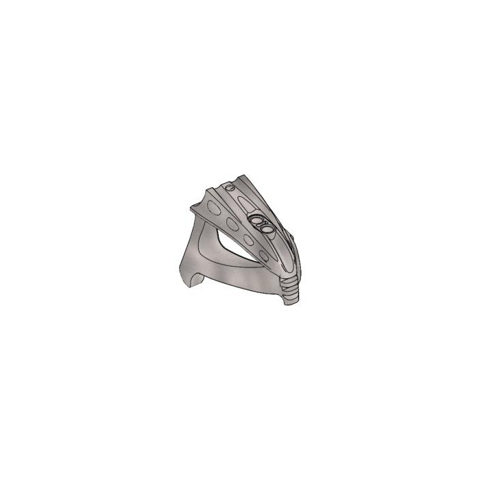 LEGO Pearl Light Gray Bionicle Fenrakk Head (54273) | Brick Owl