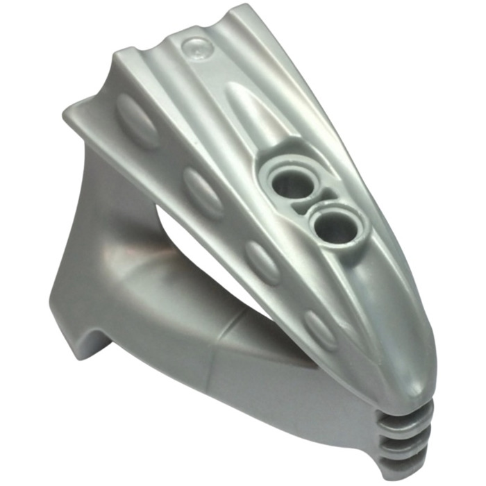 LEGO Pearl Light Gray Bionicle Fenrakk Head (54273) | Brick Owl