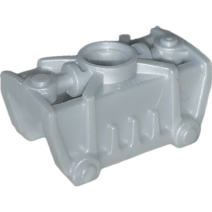 LEGO Pearl Light Gray Bionicle Knee Armor 2 x 3 x 1.5 (47299) | Brick ...