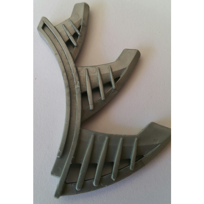 LEGO Pearl Light Gray Bionicle Rahkshi Lerahk Back Blades (44144 ...