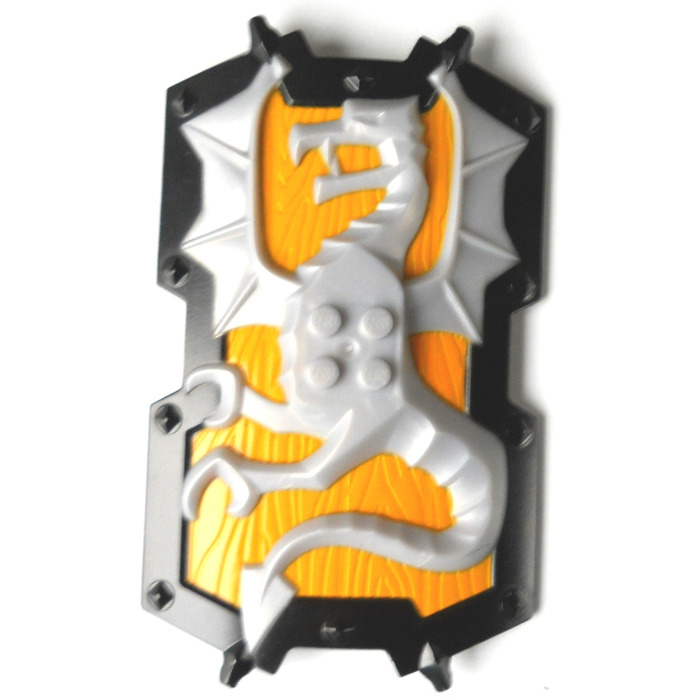 LEGO Curved Shield with Dracus Dragon (54184) | Brick Owl