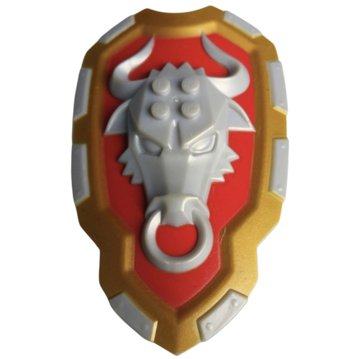 LEGO Curved Shield with Sir Adric Bull (54180) | Brick Owl