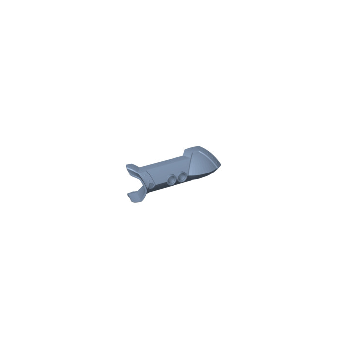 LEGO Pearl Sand Blue Large Shin Guard Armor with Pin Holes (50629 ...