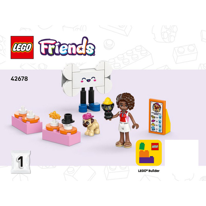 LEGO Pet Accessories Van Set 42678 Instructions | Brick Owl