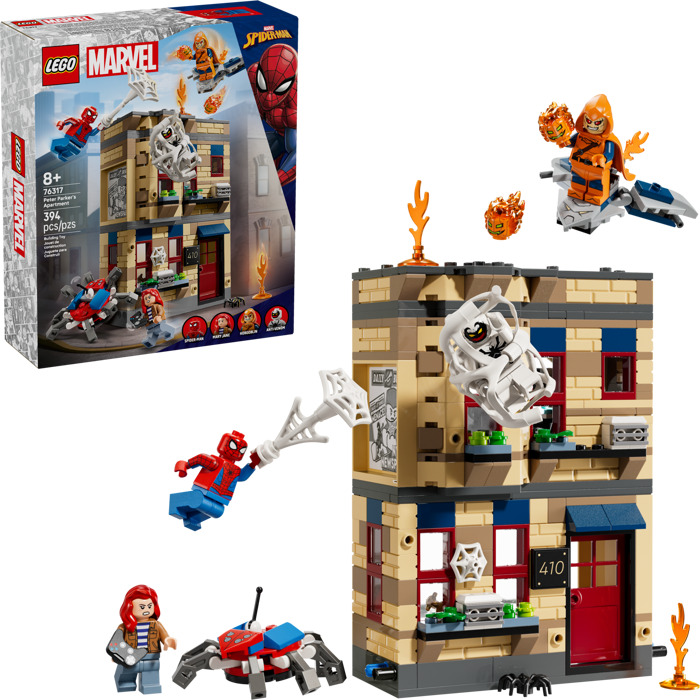 LEGO Peter Parker's Apartment Set 76317 | Brick Owl