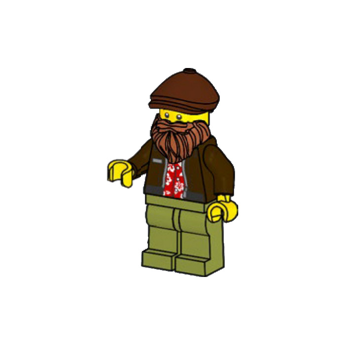 LEGO Photographer with Beard Minifigure | Brick Owl