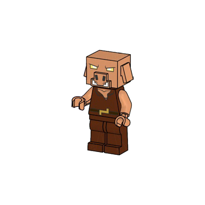 LEGO Piglin with Reddish Brown Legs Minifigure | Brick Owl - LEGO ...