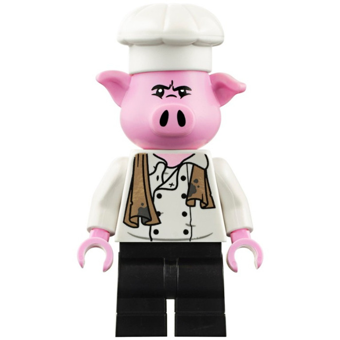 LEGO Pigsy with White Chef Jacket Minifigure | Brick Owl