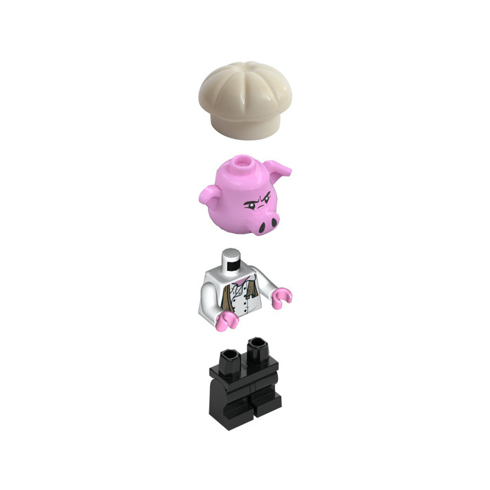 LEGO Pigsy with White Chef Jacket Minifigure | Brick Owl - LEGO Marketplace