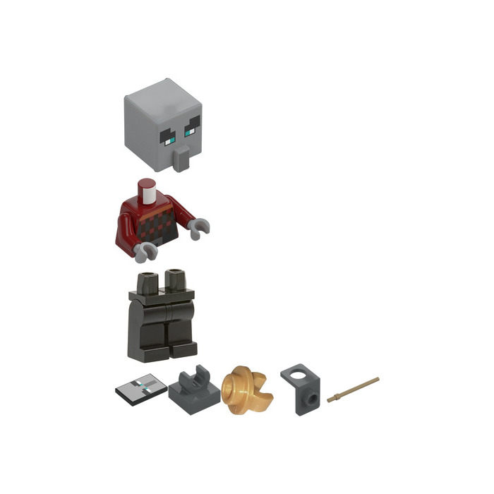 LEGO Pillager with Narrow Eyes with Banner Minifigure | Brick Owl ...