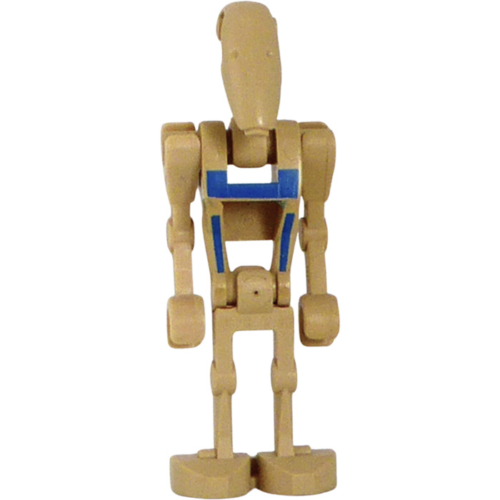 LEGO Pilot Battle Droid with Blue Insignia Minifigure | Brick Owl
