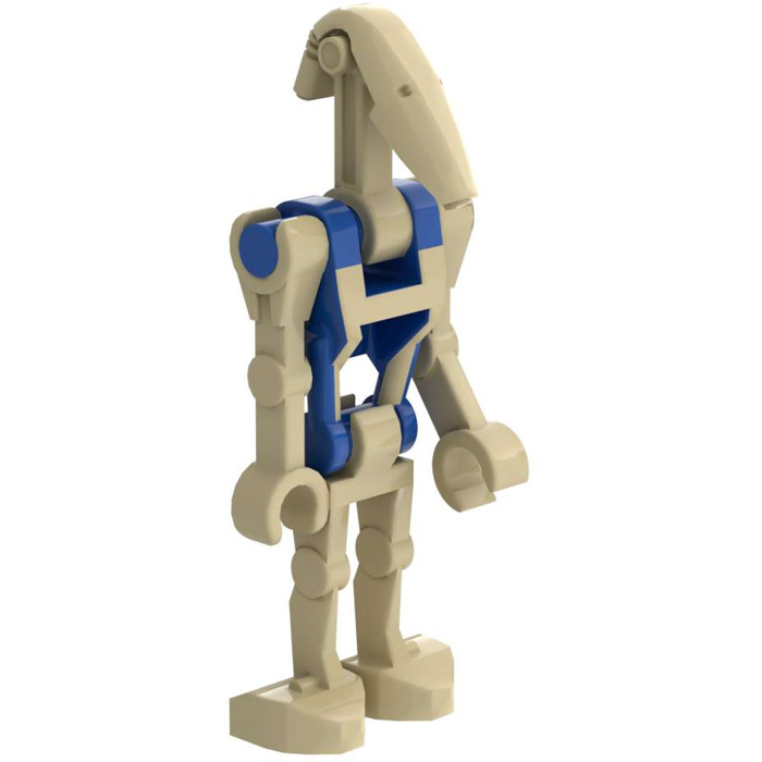 LEGO Pilot Battle Droid with Blue Torso with Tan Insignia and Badge ...
