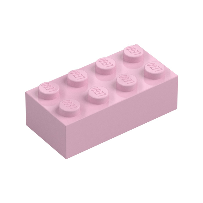 LEGO Pink Brick 2 x 4 (3001 / 3556) | Brick Owl - LEGO Marketplace