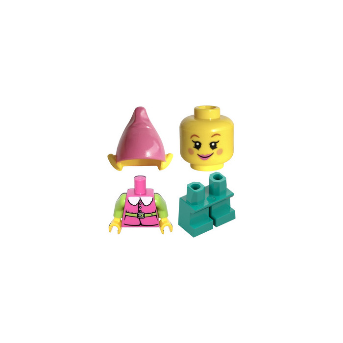 LEGO Pink Elf with Dark Turquoise Legs Minifigure | Brick Owl - LEGO ...