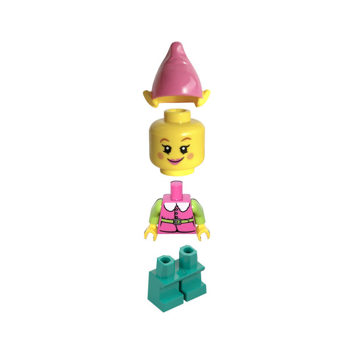 LEGO Pink Elf with Dark Turquoise Legs Minifigure | Brick Owl - LEGO ...