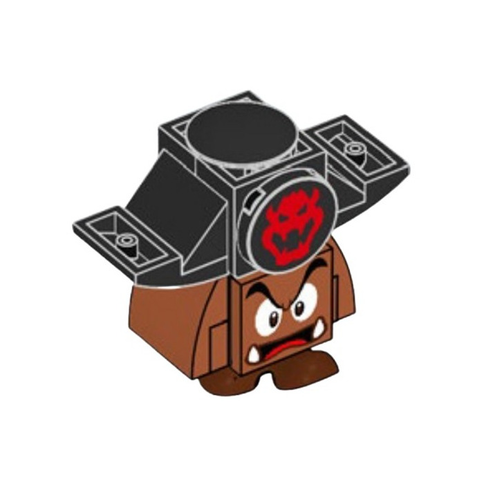 LEGO Pirate Goomba with Angry Face Minifigure | Brick Owl - LEGO ...