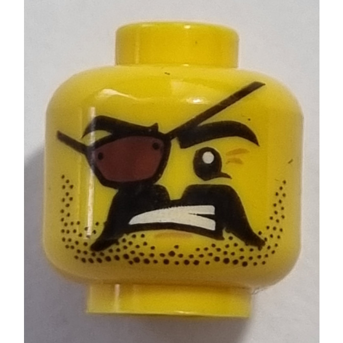 LEGO Pirate Minifigure Head (3626 / 19439) | Brick Owl - LEGO Marketplace