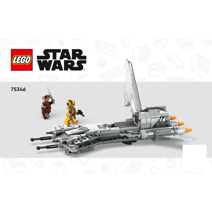 LEGO Pirate Snub Fighter Set 75346 Instructions | Brick Owl - LEGO ...