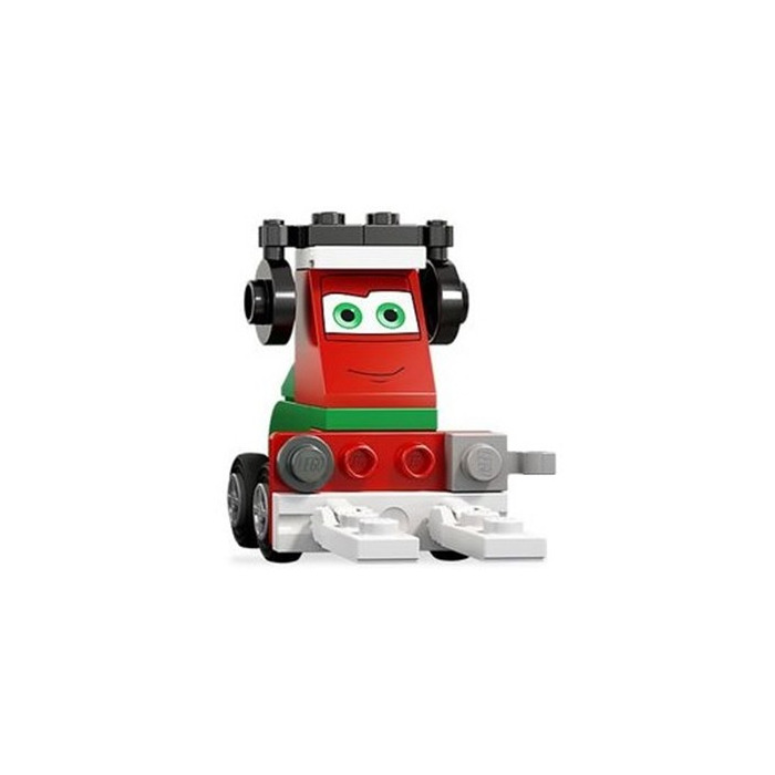 LEGO Pit Crew Helper (Green) with Clip | Brick Owl - LEGO Marketplace