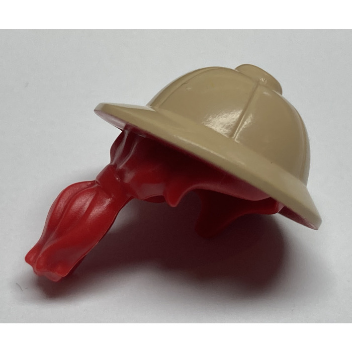 LEGO Pith Helmet with Red Hair in Ponytail (72131) | Brick Owl - LEGO ...
