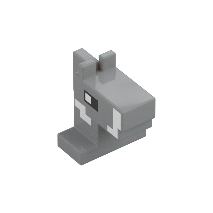 LEGO Pixelated Minecraft Horse Head with Donkey Face (37579 / 107698 ...