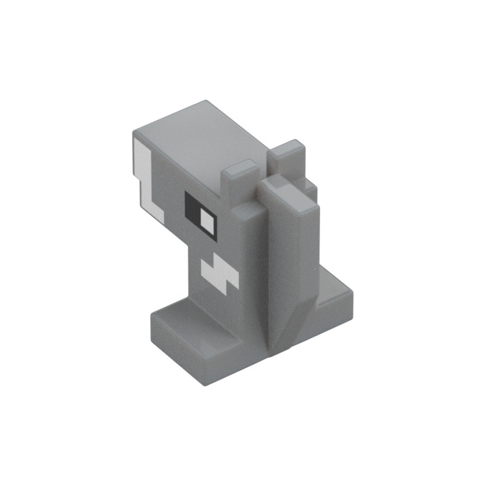 LEGO Pixelated Minecraft Horse Head with Donkey Face (37579 / 107698 ...