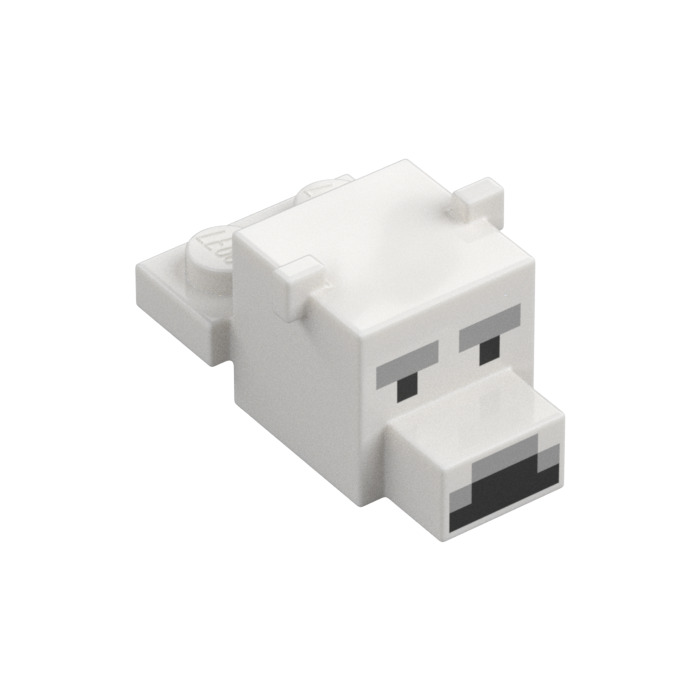 LEGO Pixelated Minecraft Polar Bear Head (37101) | Brick Owl - LEGO ...