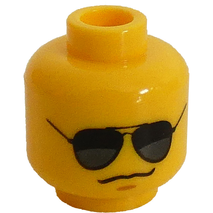 LEGO Plain Head with Sunglasses (13626 / 99509) | Brick Owl