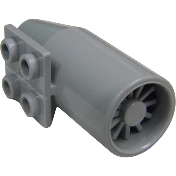 LEGO Plane Jet Engine with Medium Stone Gray Center (4868) | Brick Owl ...