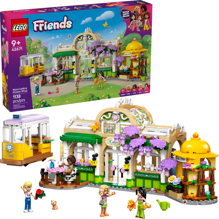 LEGO Plant Café & Flower Shop Set 42671 | Brick Owl