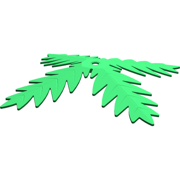 LEGO Plant Tree Palm Leaf Quadruple (30339) | Brick Owl - LEGO Marketplace