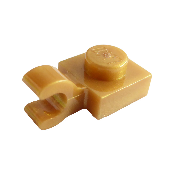 LEGO Plate 1 x 1 with Horizontal Clip (Thick Open 'O' Clip) (52738 / ...
