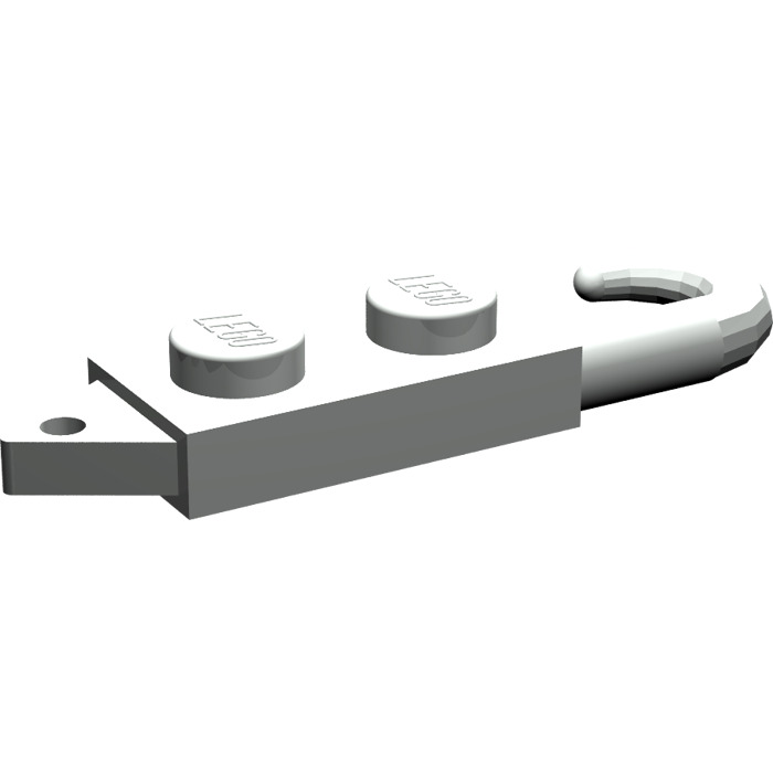 LEGO Plate 1 x 2 with Crane Hook Right (3127) | Brick Owl - LEGO ...